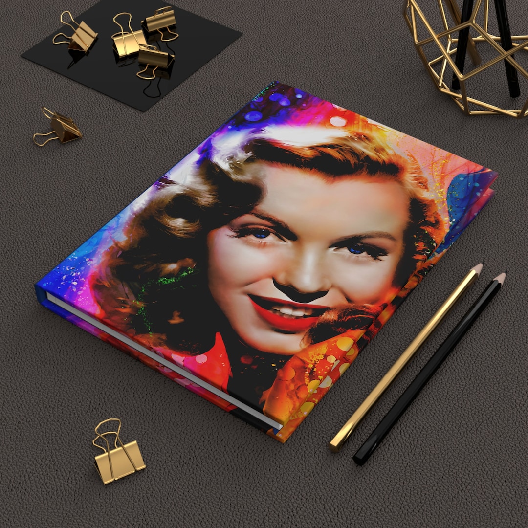 Marilyn Monroe Journal / Diary / Notebook. Famous Hollywood - Etsy