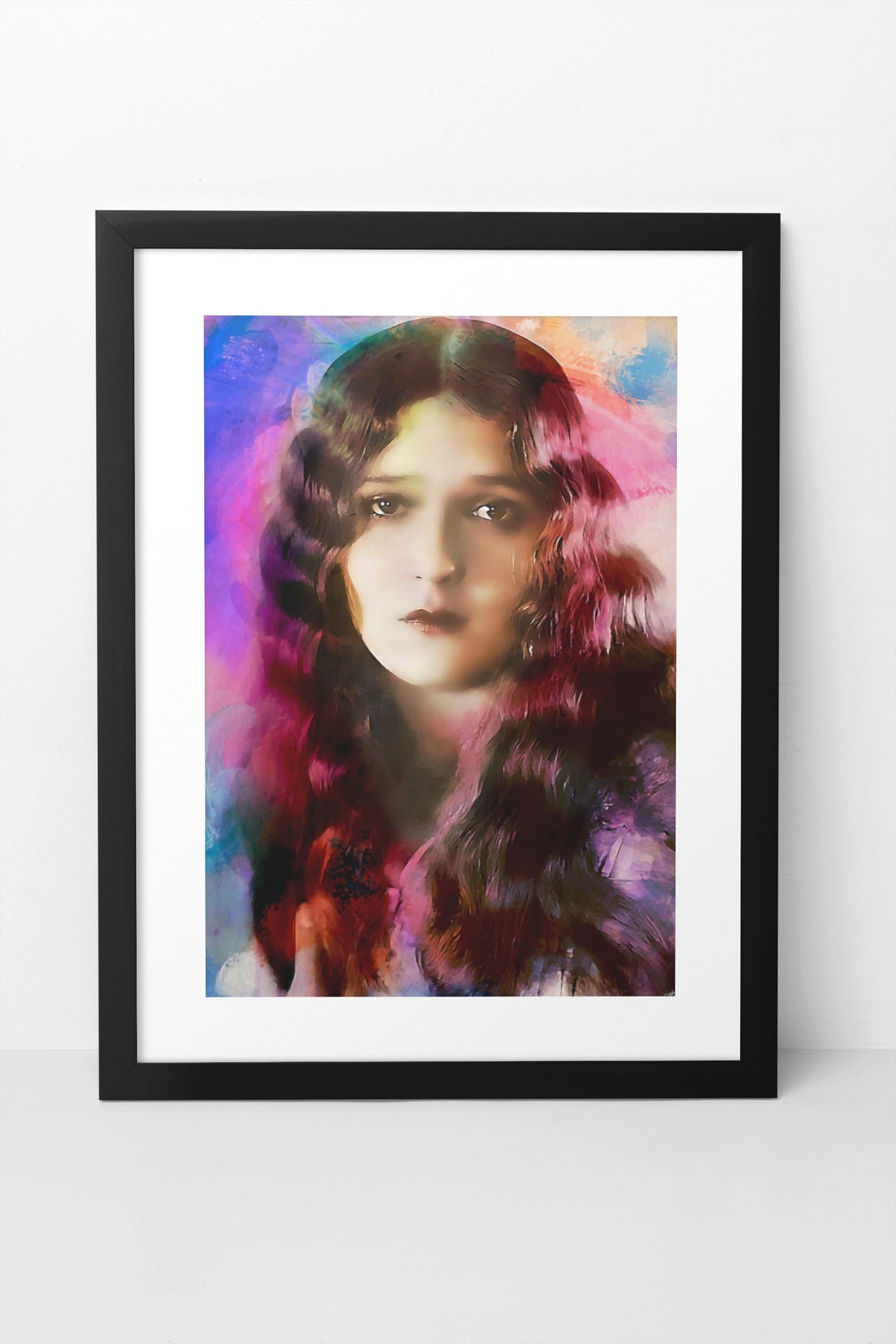 MARY PICKFORD Wall Art Print Poster. Hollywood Silent Movie Star Home ...