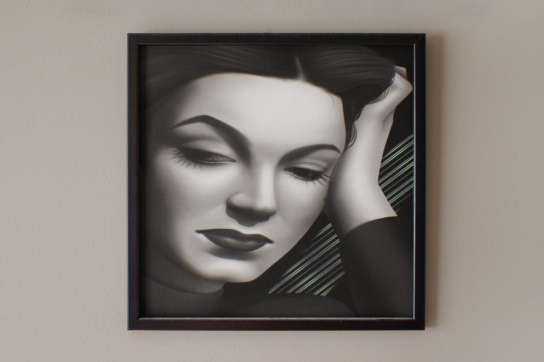 Maria Felix Original Illustration Wall Art Print Poster. 1940s La Dona ...