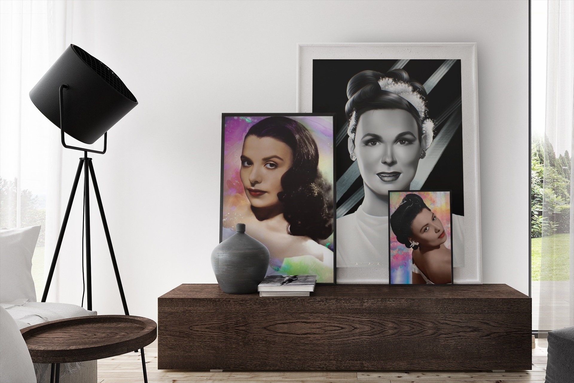 Lena Horne Original Fan Art Wall Print Illustration Poster. Harlem ...
