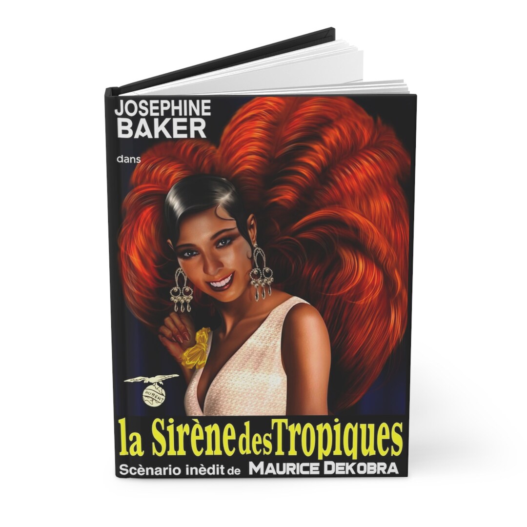Josephine Baker Hardcover Matte Journal, Notebook, Diary 1920s ...