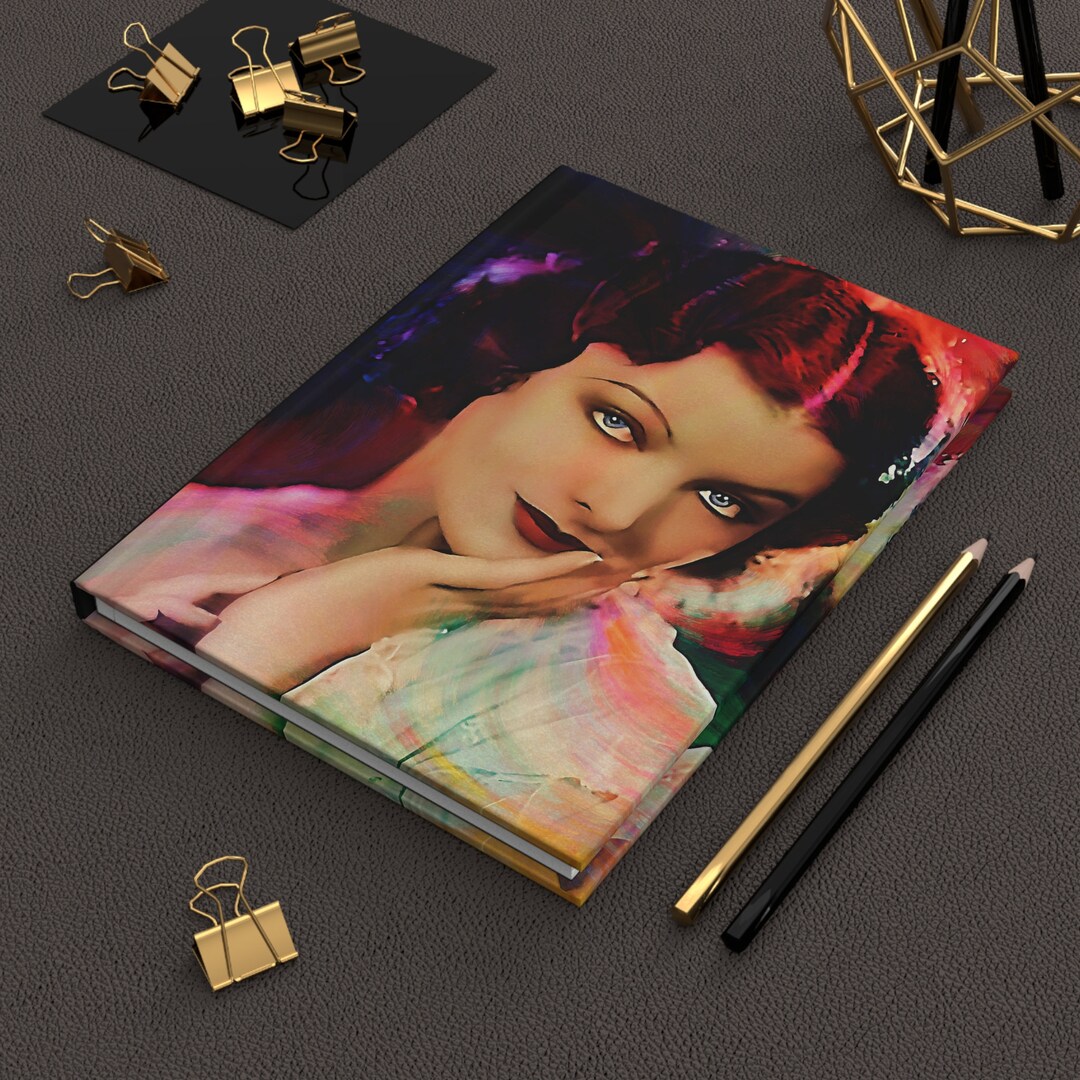 Myrna Loy Journal/diary. Hollywood Movie Star of the 1920s 1930s. Matte ...
