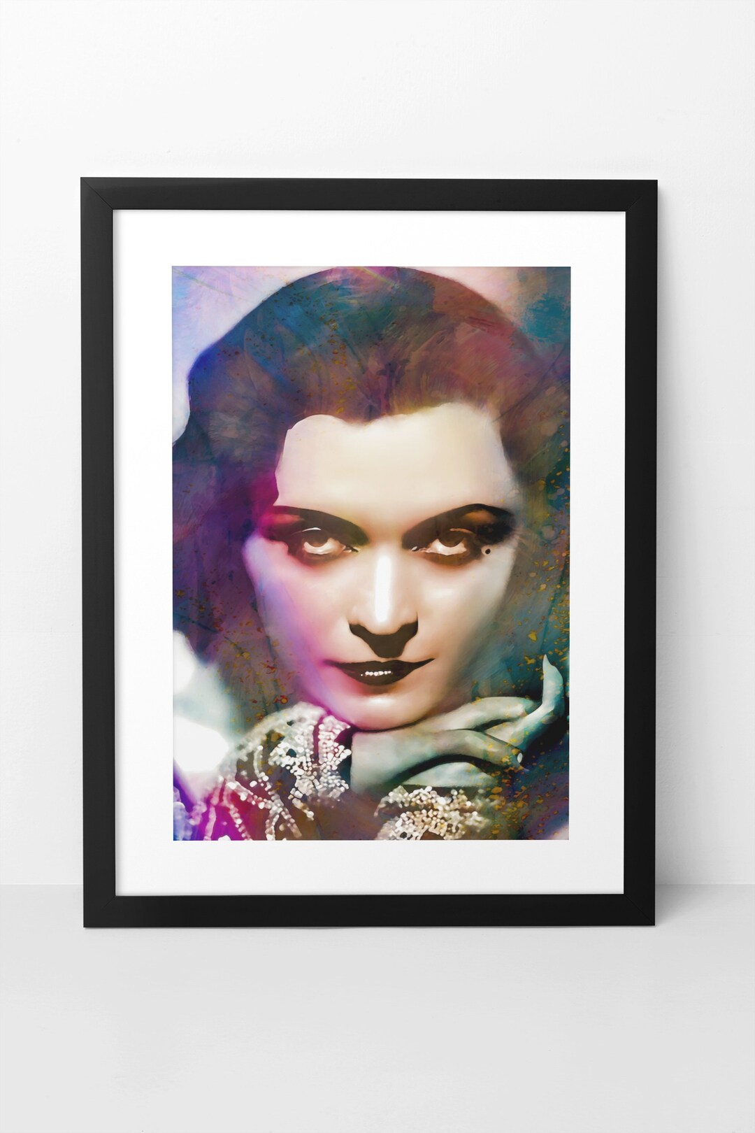 POLA NEGRI Wall Art Print Poster. 1920s Hollywood Silent Movie Star ...