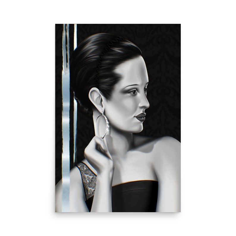 Nina Mae Mckinney Original Wall Art Illustration Poster. 1930s Old ...