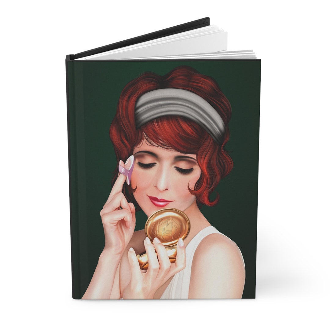 The IT Girl Flapper. Hardcover Matte Journal, Diary, Notebook. 1920s ...