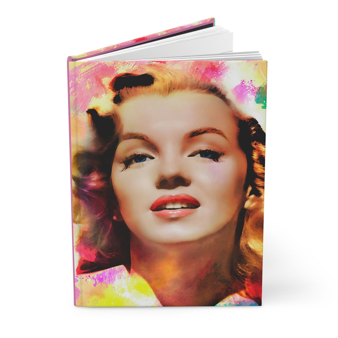 Marilyn Monroe Journal, Diary, Notebook. Old Hollywood Movie Star of ...