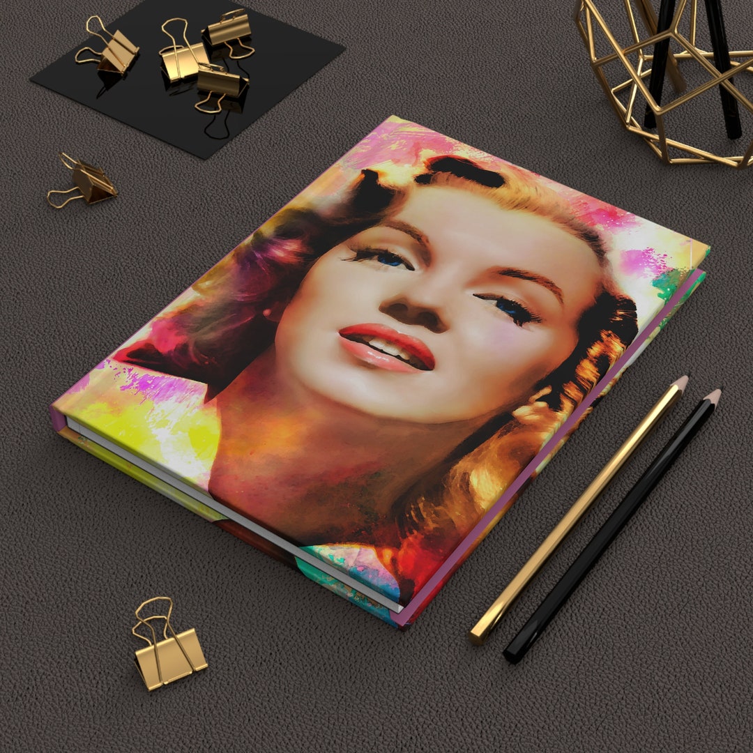 Marilyn Monroe Journal / Diary/ Notebook. Hollywood Movie Star of the ...