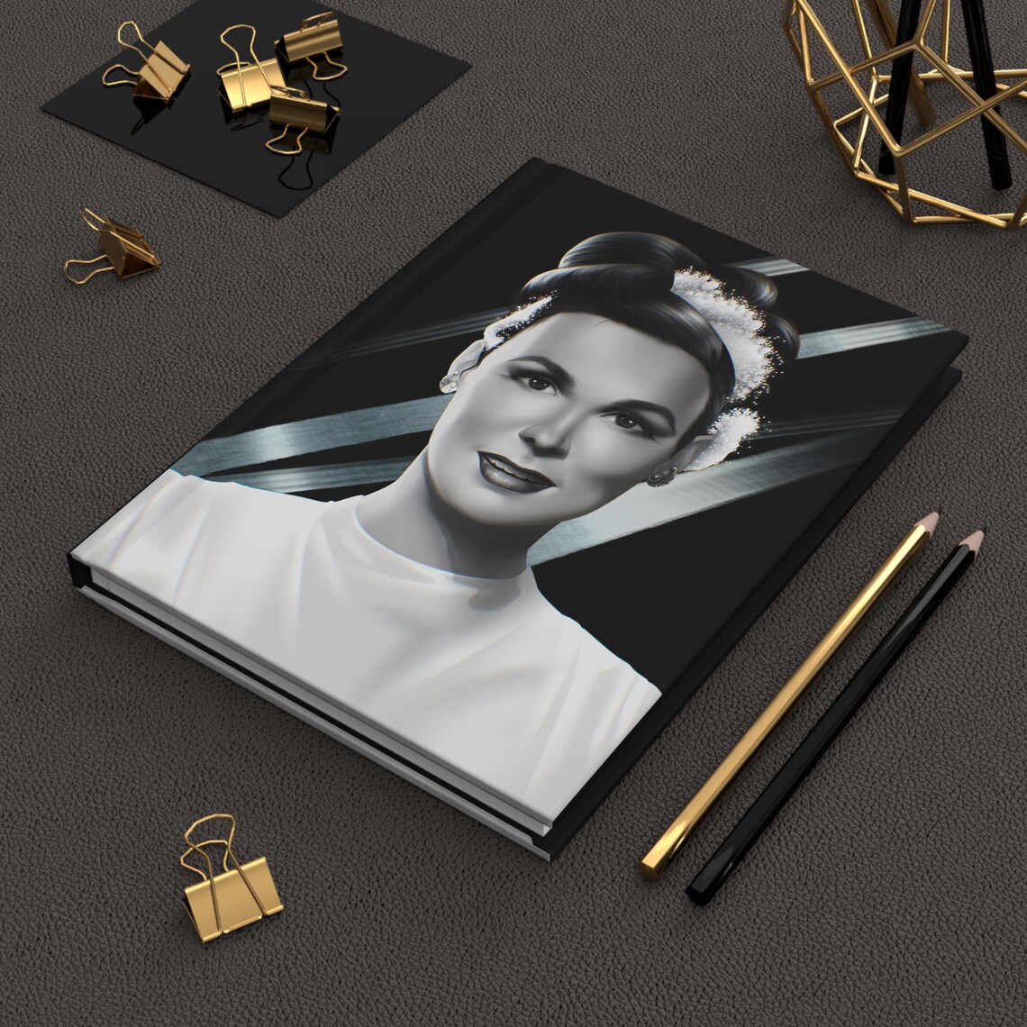Lena Horne Hardcover Matte Journal. 1930s & 1940s Iconic Black ...