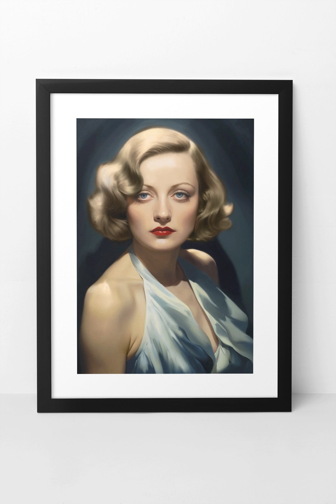 Tallulah Bankhead Original Wall Art Illustration. 1920s & 1930s ...