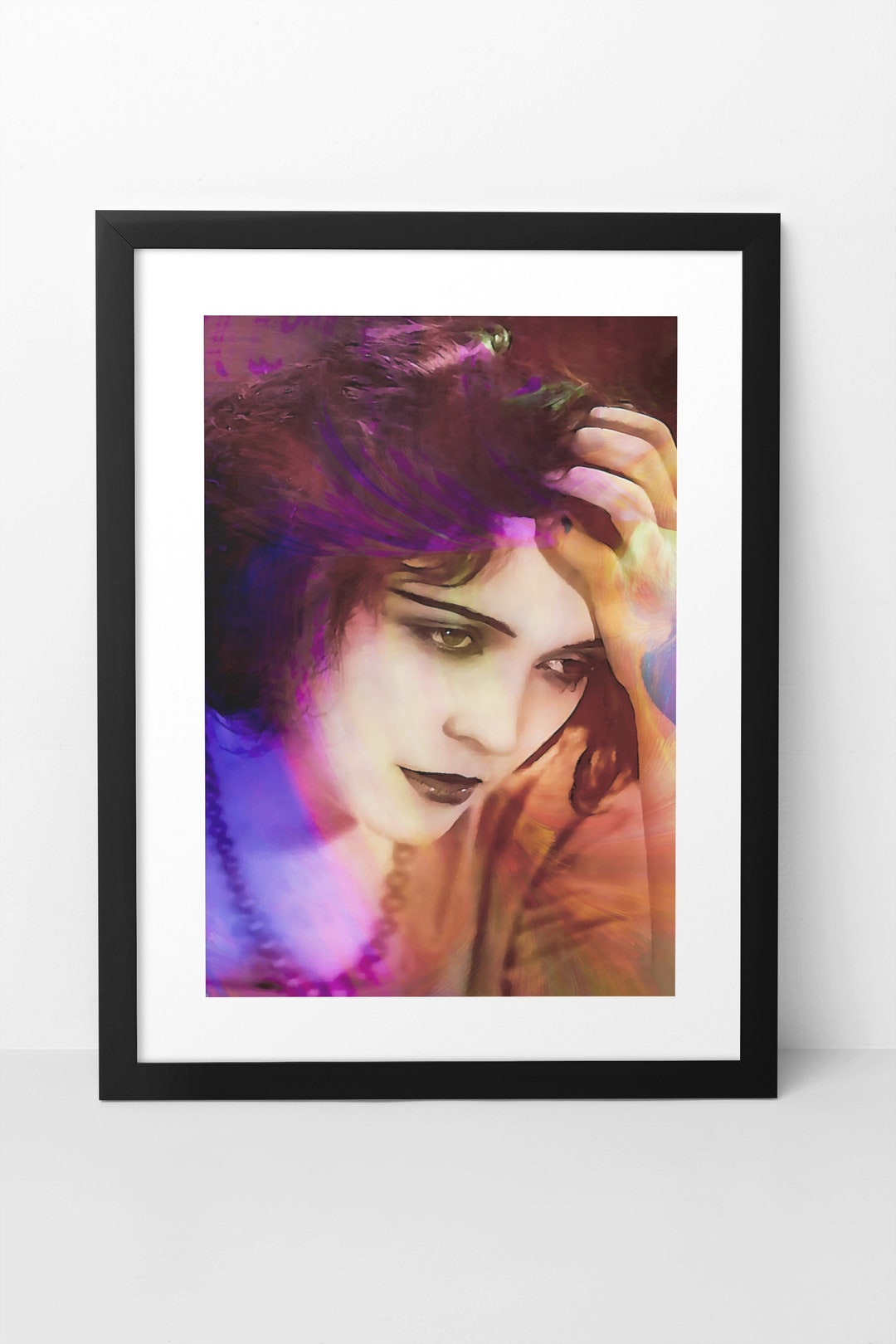 POLA NEGRI Wall Art Print Poster - 1920s Vamp & 1930s Hollywood Silent ...