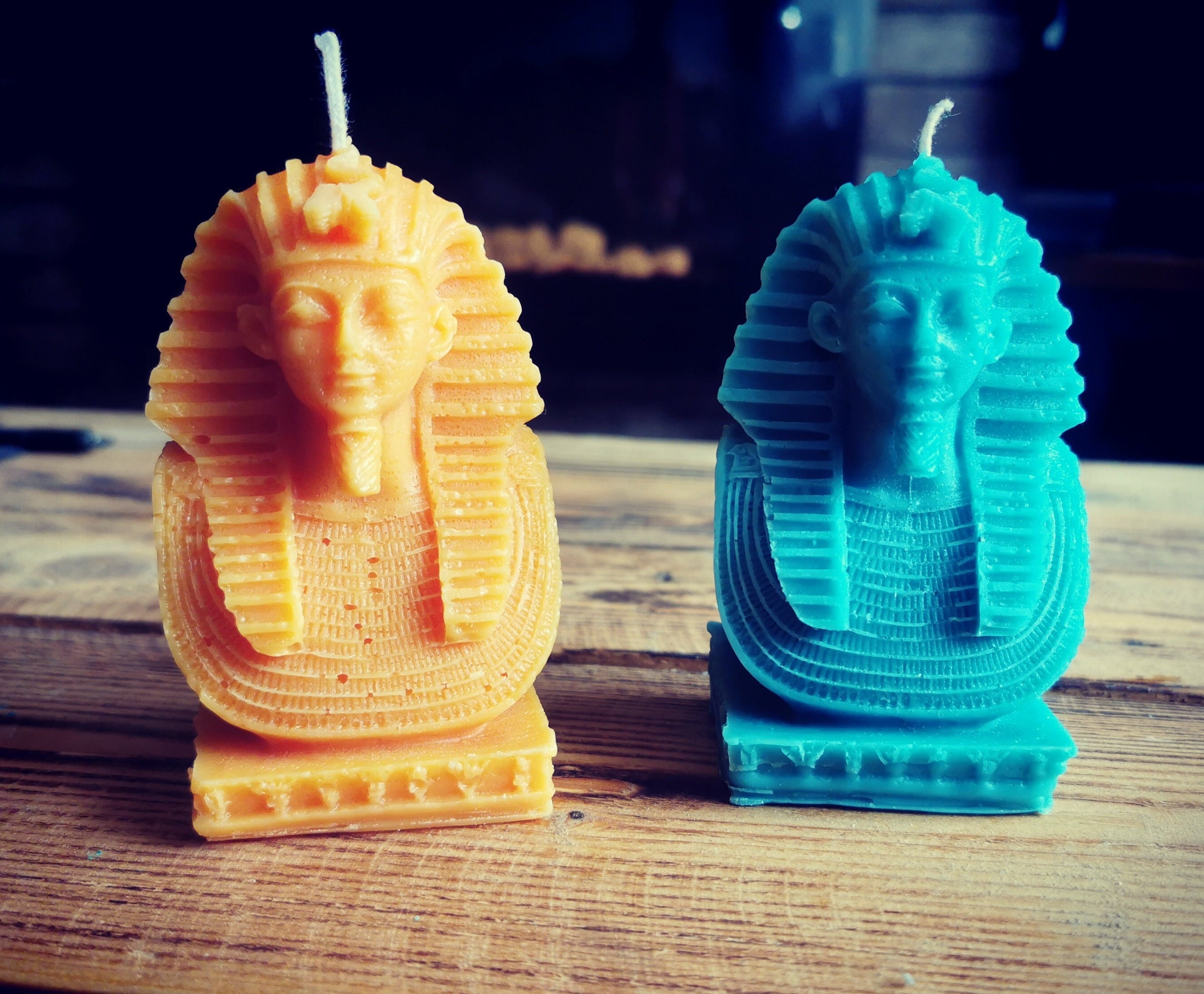 Ancient Egyptian Candles Pyramid Pharaoh - Etsy UK