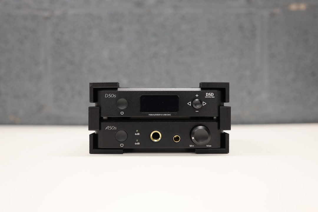 For Topping A50/D50 - Under-desk Stack Mount for Topping A50, A50S, D50 ...