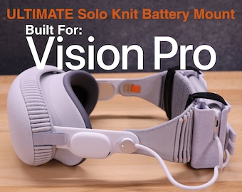 Comfytop for Apple Vision Pro | Solo Knit Top & Bobo VR Adapters ...