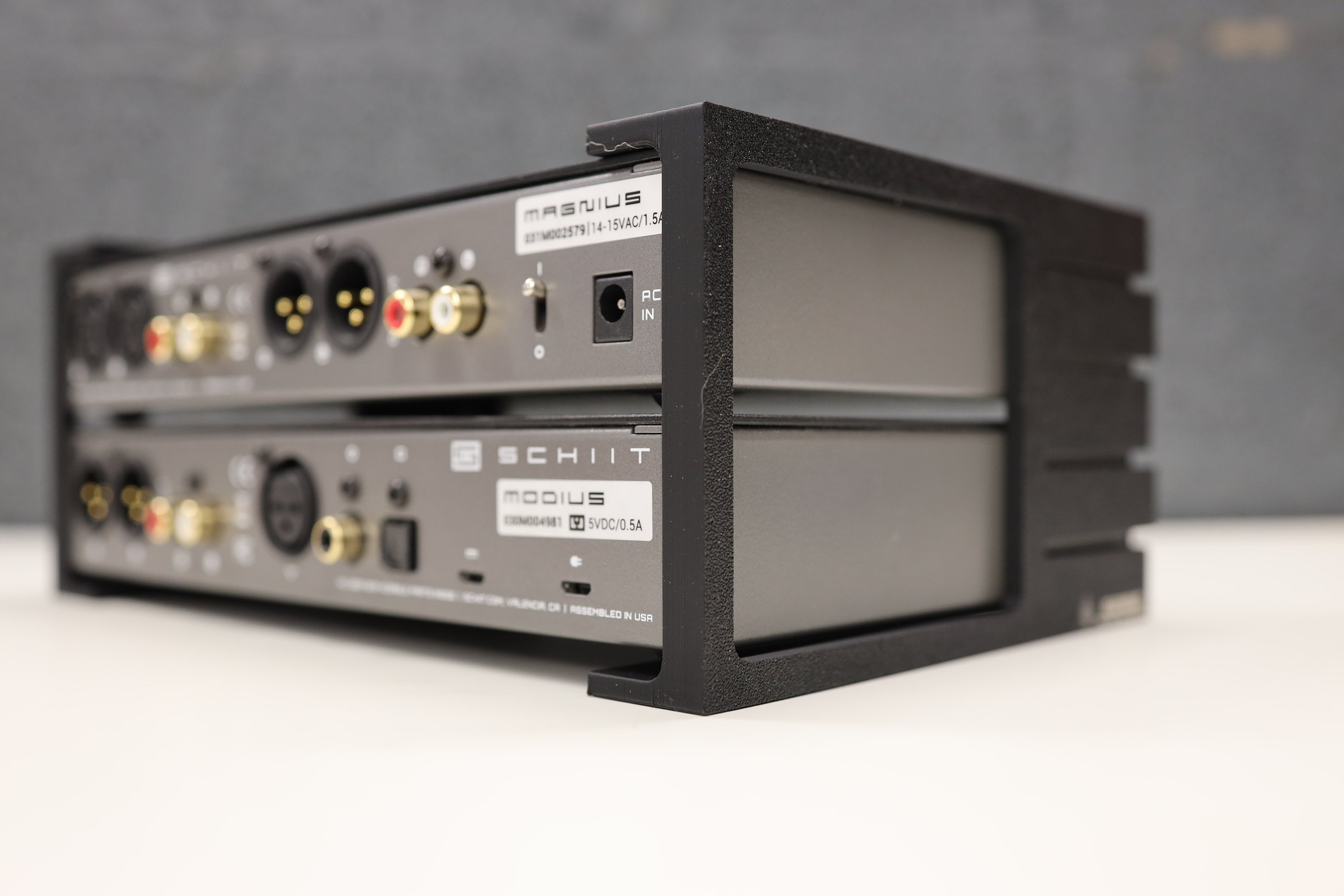 For Schiit Magnius/modius/lokius/midgard - Under-desk "schiitsicle ...