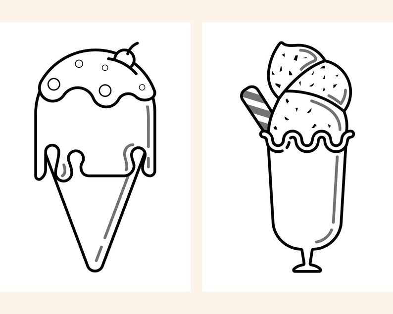SUMMER IS HERE Coloring Pages for Kids. Let's Color All - Etsy