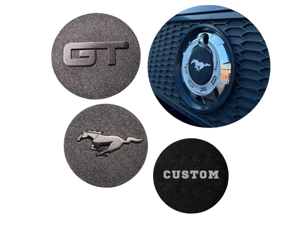 CUSTOM Black Edition Ford Mustang Rear Emblem/badge 2005-2009 NOT OEM ...