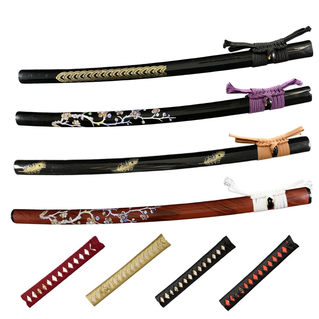 Part 3 DIY Katana Saya Decal Sheath Saya Gift Japanese Samurai Sword ...