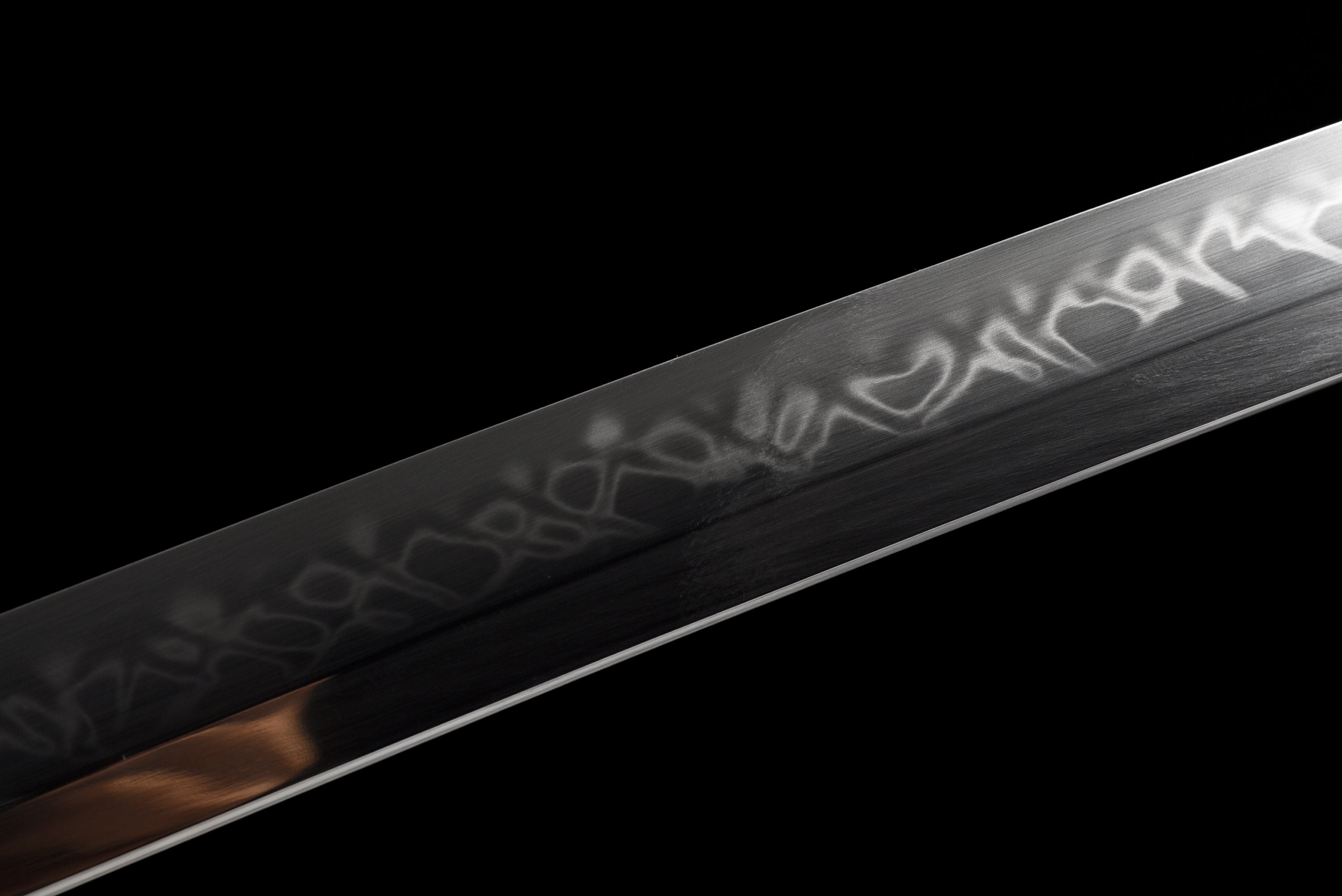 Embossed Cloud and Dragon Samurai Beaten Sword Hand-carved Scabbard ...