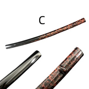 Part 3 DIY Katana Saya Color Blocking Series Saya Gift Japanese Samurai ...