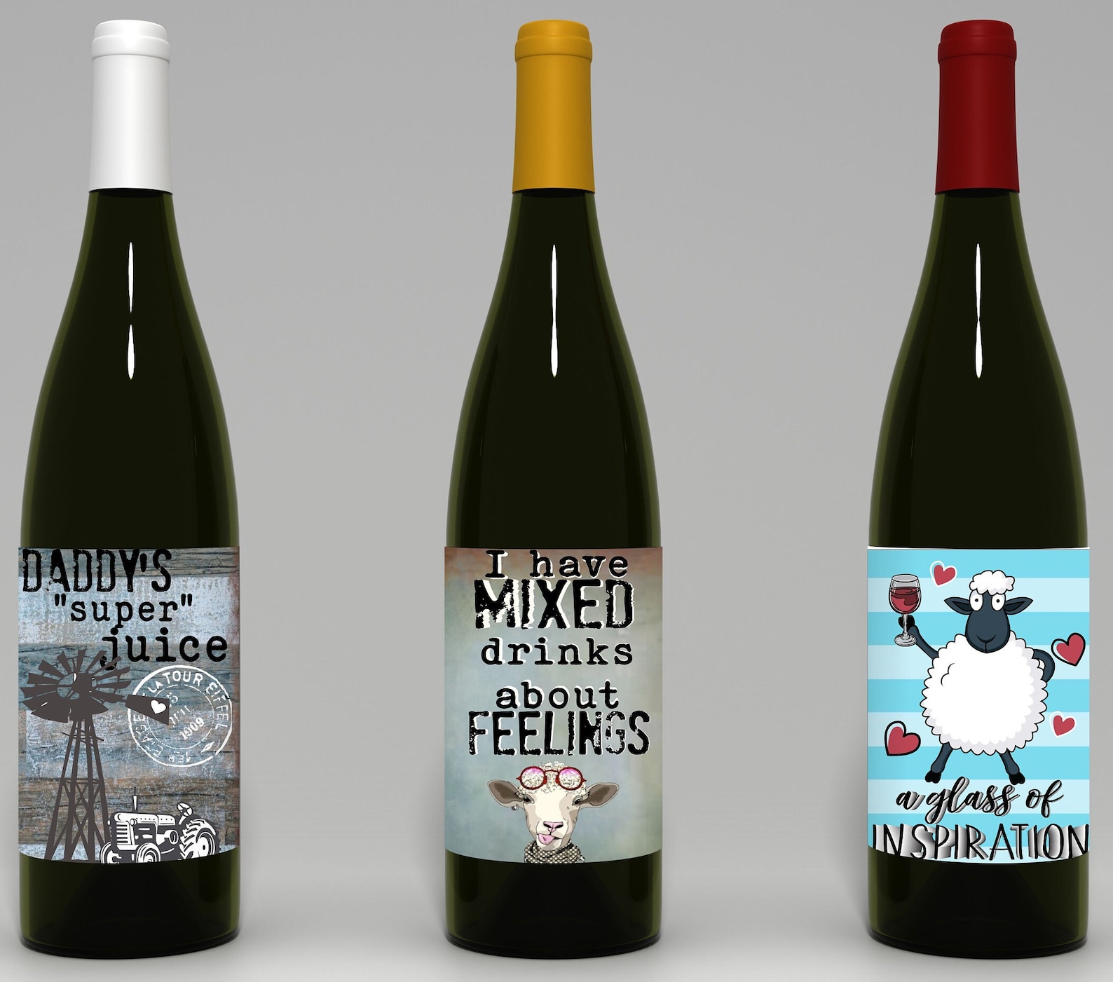 Funny Wine Bottle Labels Label Digital Download Wine Printable Gifts ...