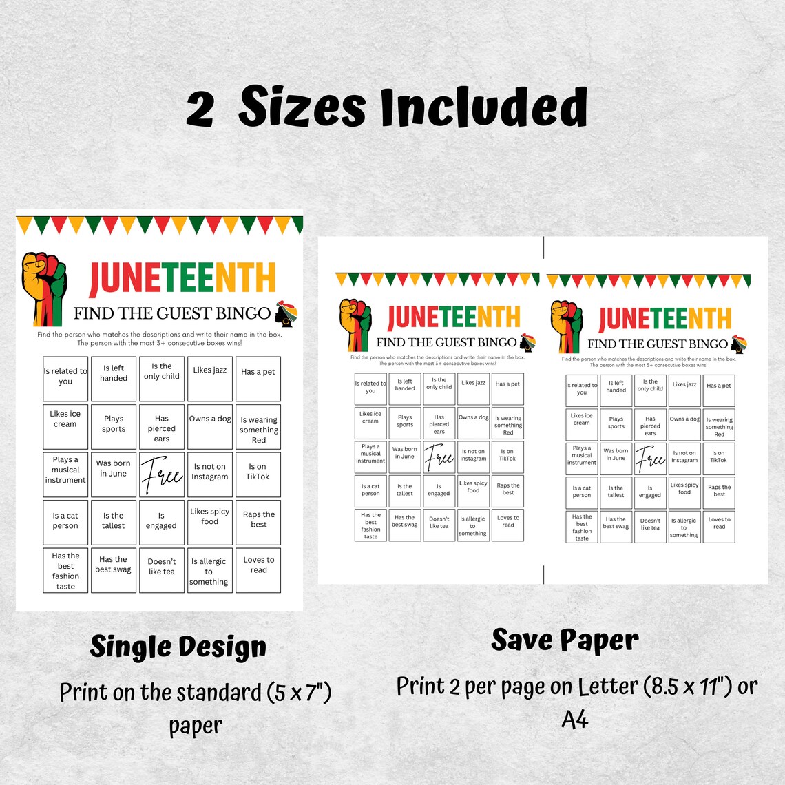 Juneteenth Games, Find the Guest, Black History Games, Juneteenth ...