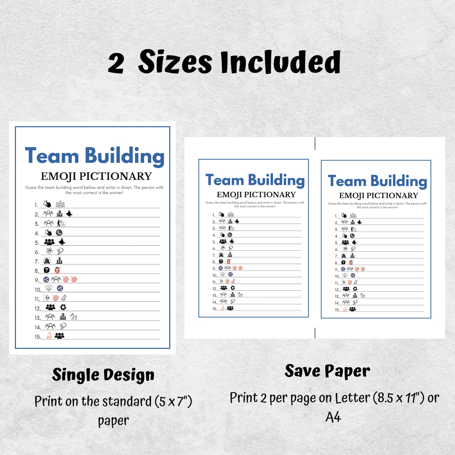 Team Building Games, Emoji Pictionary, Team Building Activity, Coworker ...