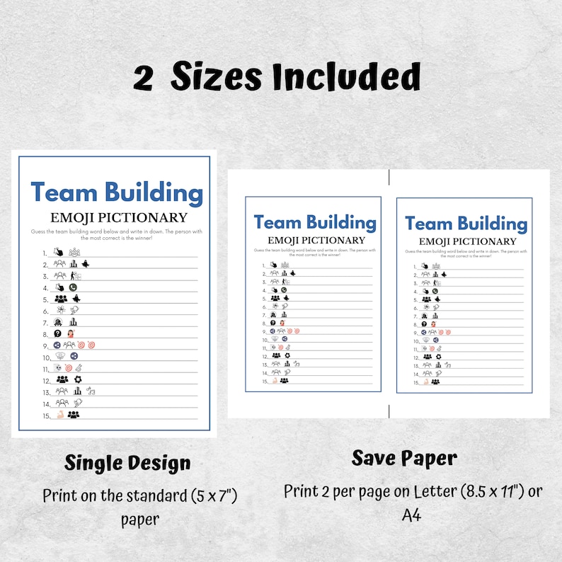 Team Building Games, Emoji Pictionary, Team Building Activity, Coworker ...