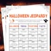 Halloween Games, Jeopardy, Halloween Trivia, Halloween Party Games ...