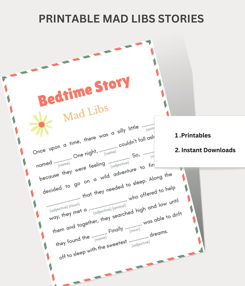 Games for Kids, Madlibs, Birthday Games for Kids, Bedtime Story ...