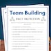 Team Building Fact or Fiction Trivia, Team Building Games, Party Games ...