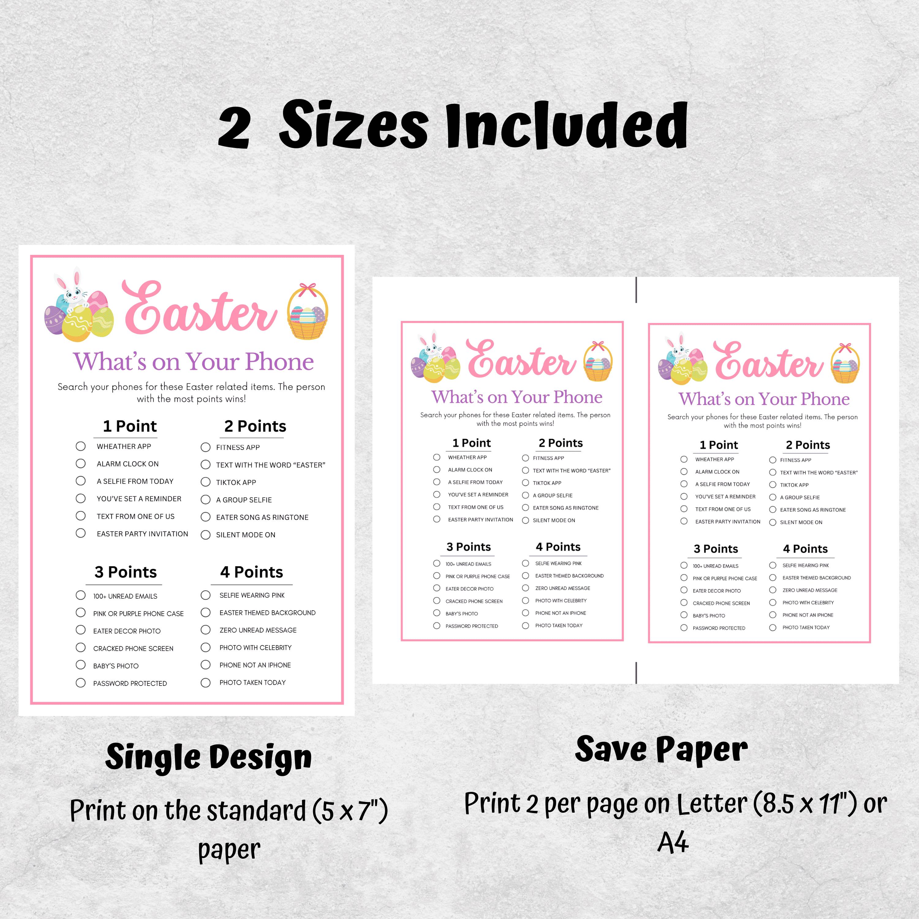 Easter Games, Whats on Your Phone, Easter Party Games, Bible Games ...