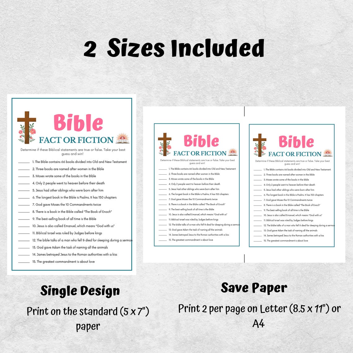 Bible Games, Fact or Fiction, Bible Study Games, Bible Games for Kids ...
