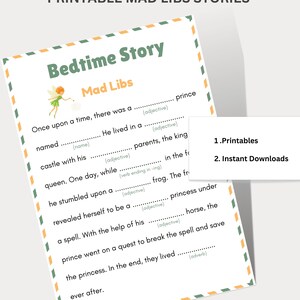 Mad Libs for Kids, Mad Libs Bundle, Bedtime Story for Kids, Bedtime ...