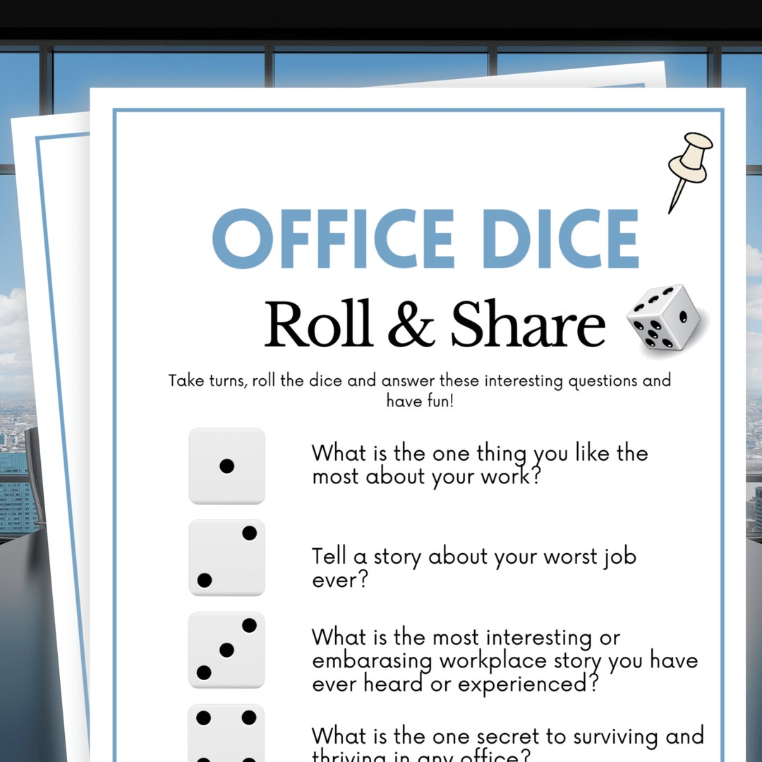 Office Games, Office Dice, Office Party Games, Team Building Games ... Office Games, Office Dice, Office Party Games, Team Building Games ...