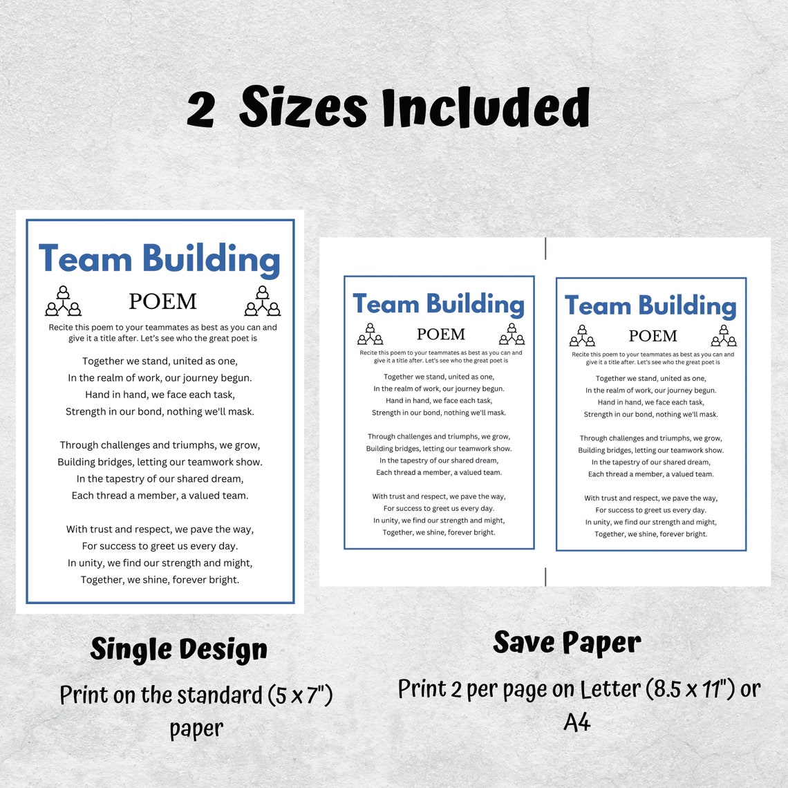 Team Building Games, Poem, Party Games for Teammates, Workmates ...