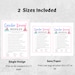 Gender Reveal Riddles, Gender Reveal Games, Blue or Pink Gender Reveal ...