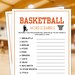 Basketball Games, Basketball Word Scramble, Basketball Party Games ...