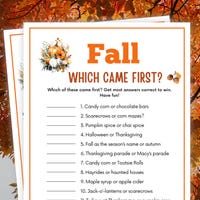 Icebreaker Game, Printable Which Came First Game, Trivia Game, Office ...
