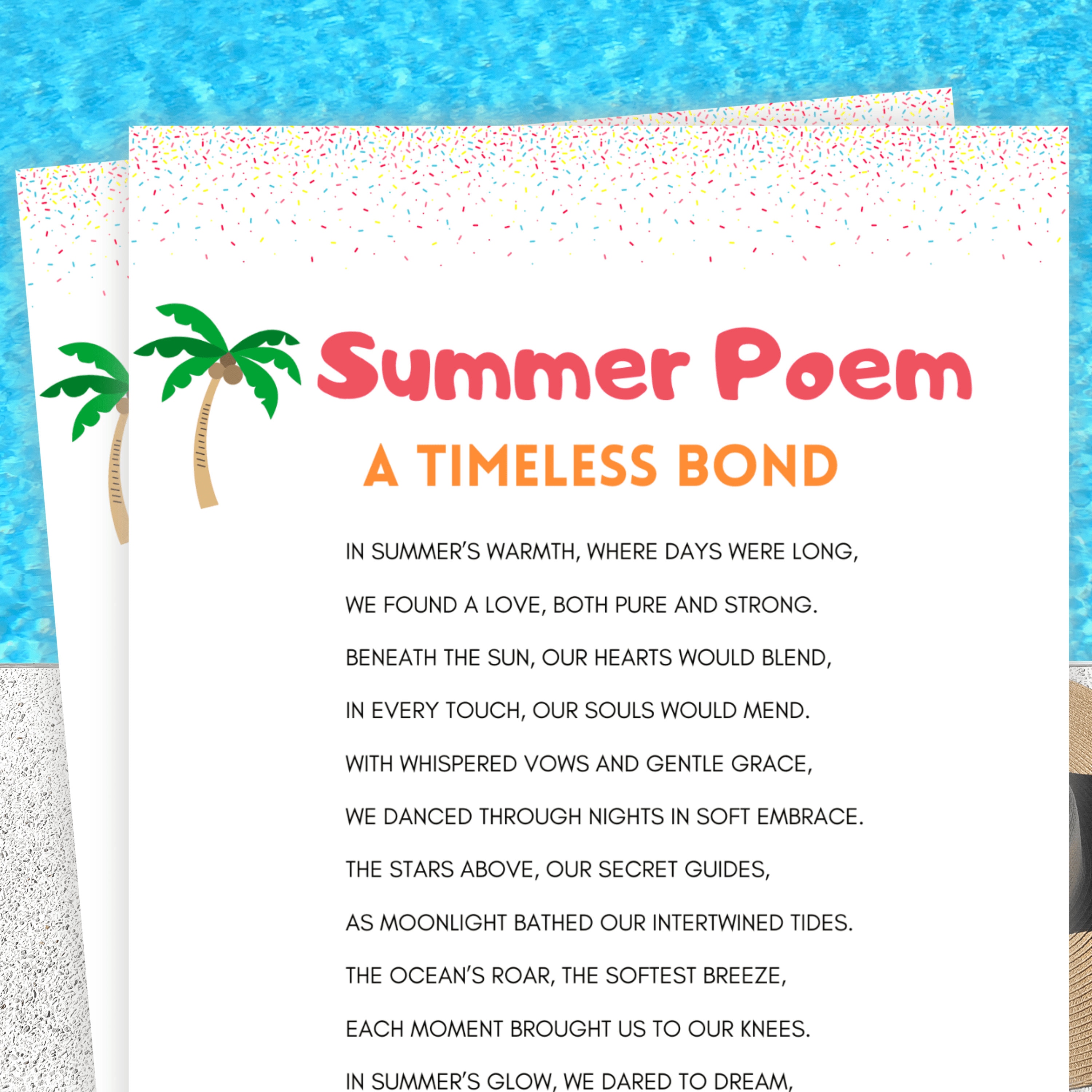 Summer Games, Summer Poem, Summer Party Games, Summertime Games, Summer ...
