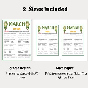 March Games, March Trivia, March Party Games, March Birthday Games ...