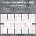 Medical Games Bundle, 35 Game SUPER Bundle, Medical Party Games for ...