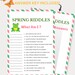 Spring Riddles, What Am I Riddles, Riddles for Kids, Easter Riddles ...