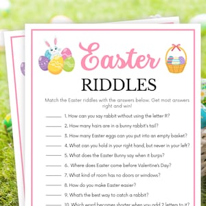 Easter Riddles, Easter Games, Easter Party Games, Easter Games for Kids ...