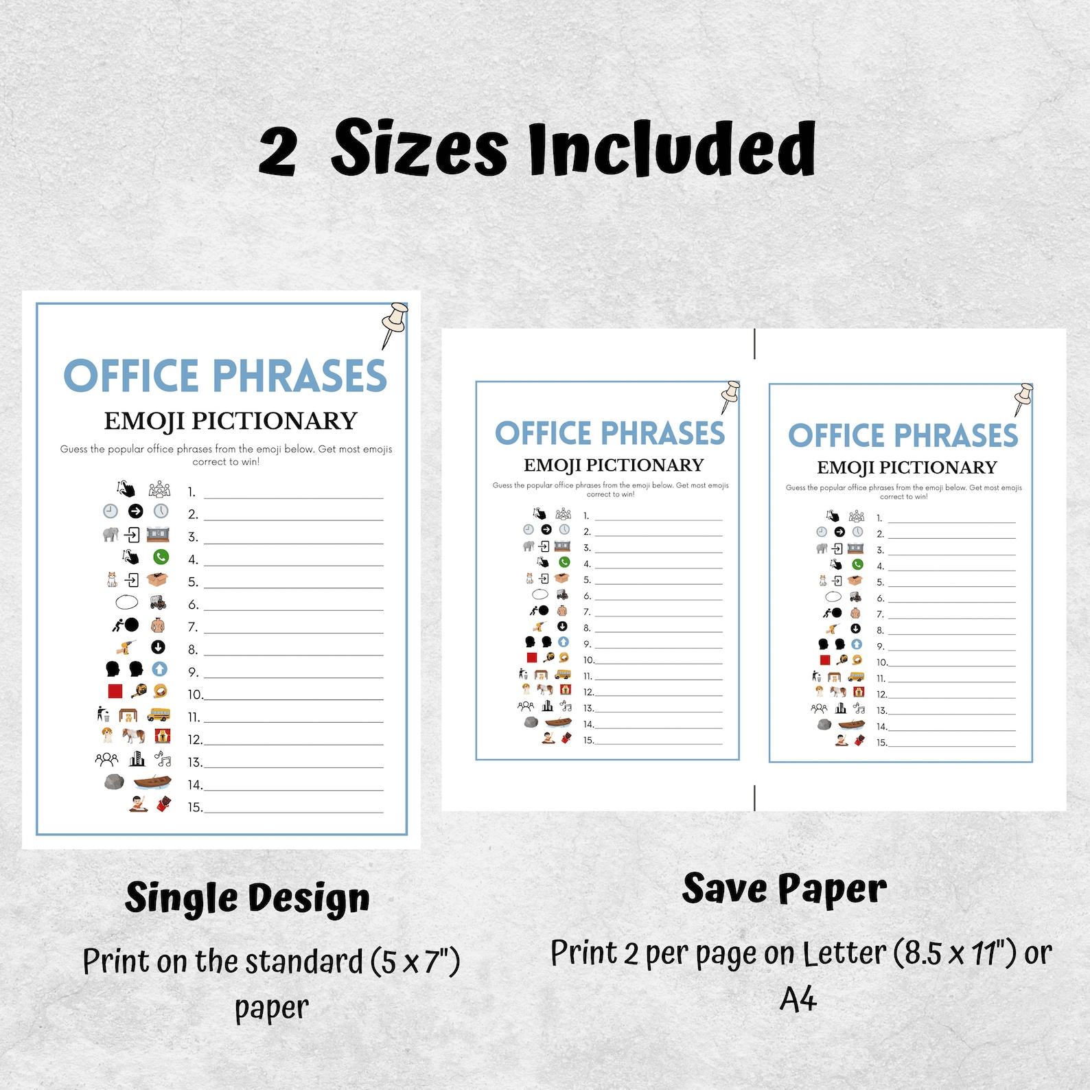 Office Party Games, Emoji Pictionary, Office Games, Office Team ...