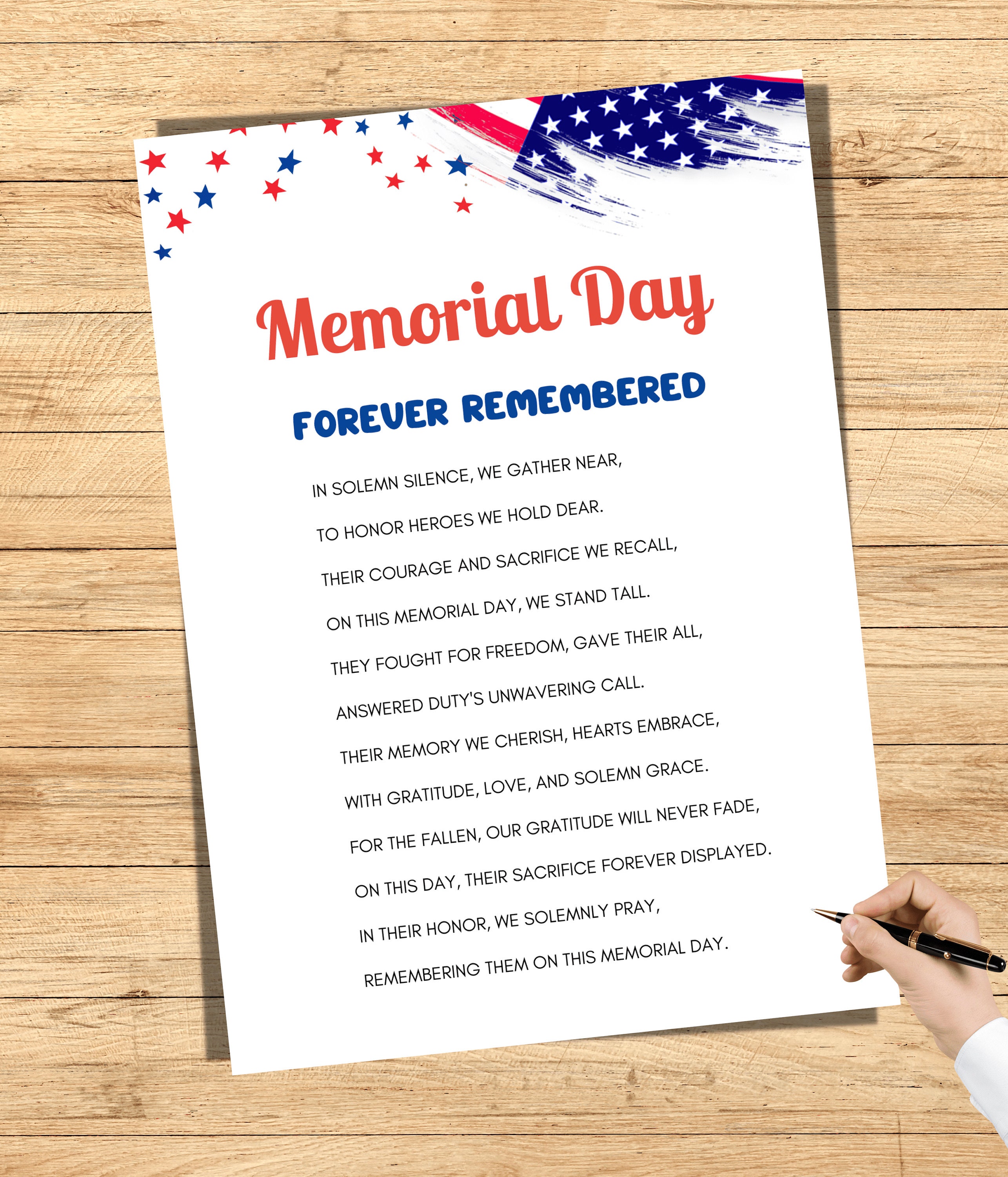 Memorial Day Poem, Memorial Day Games, Memorial Day Party Games ...