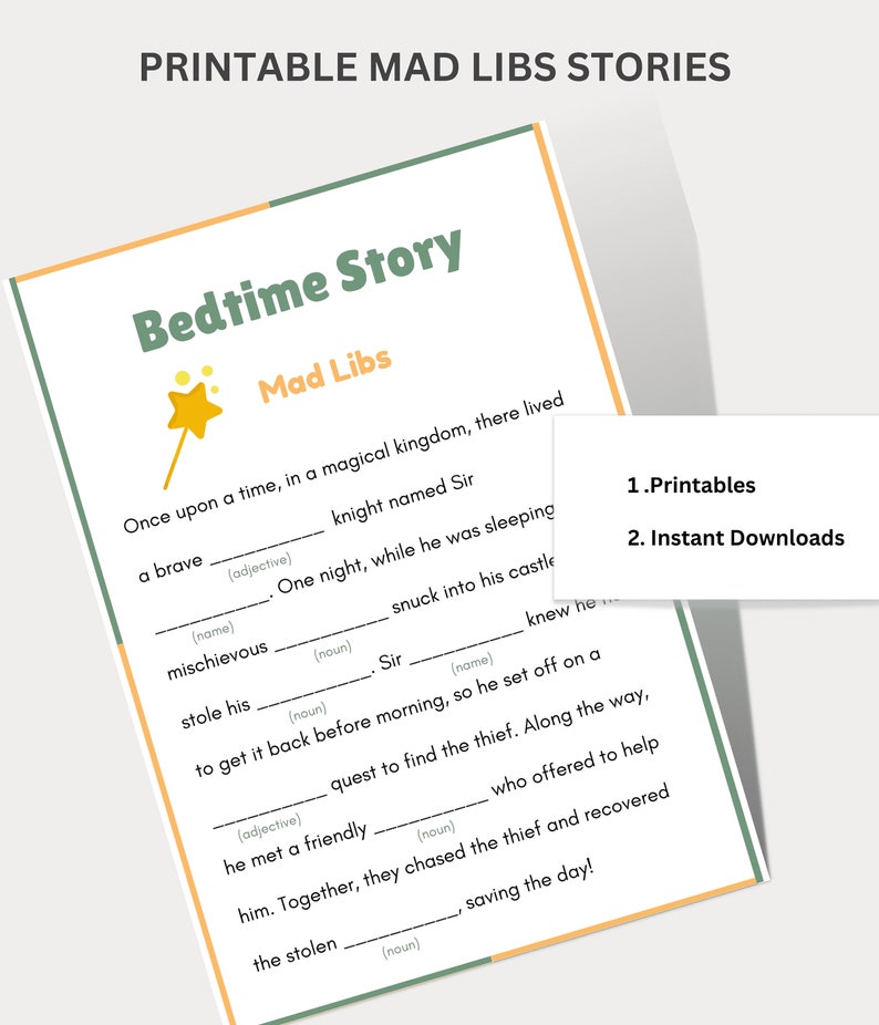 Games for Kids, Madlibs, Madlibs Games, Birthday Games, Madlibs for ...
