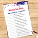 Memorial Day Games, Who Knows the USA Best?, Memorial Day Party Games ...
