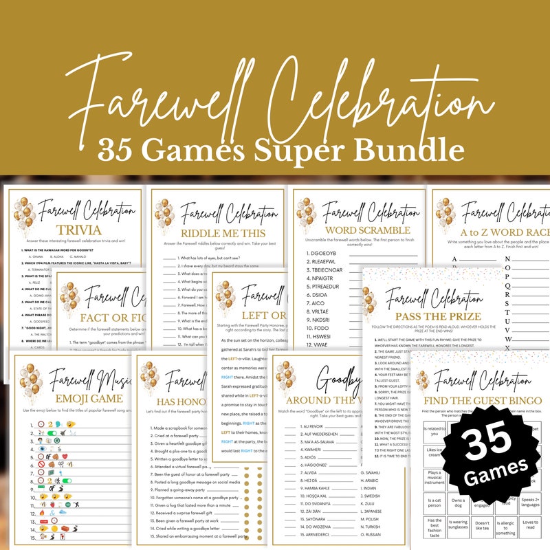 Farewell Signable Gift - 60+ Gift Ideas for 2025