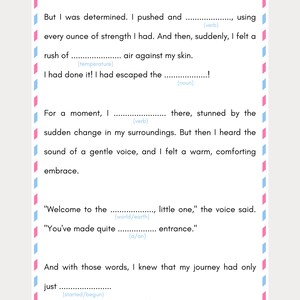 Mad Libs, Baby Shower Games, Baby Shower Mad Libs, Gender Reveal Party ...