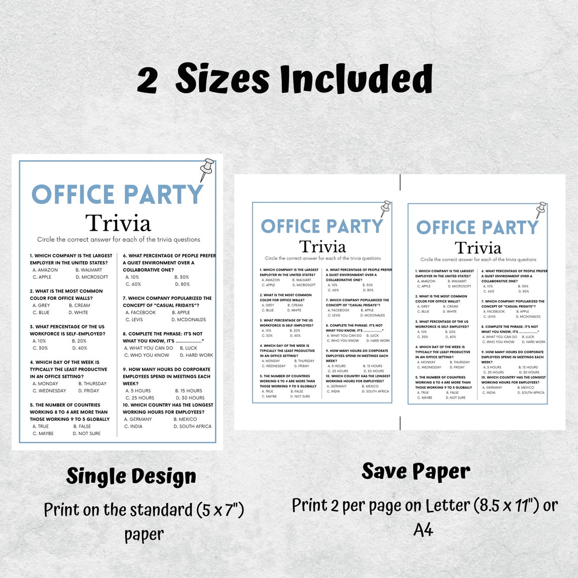 Office Party Trivia, Office Games, Office Party Games, Office Team Building, Staff Meeting Games ...